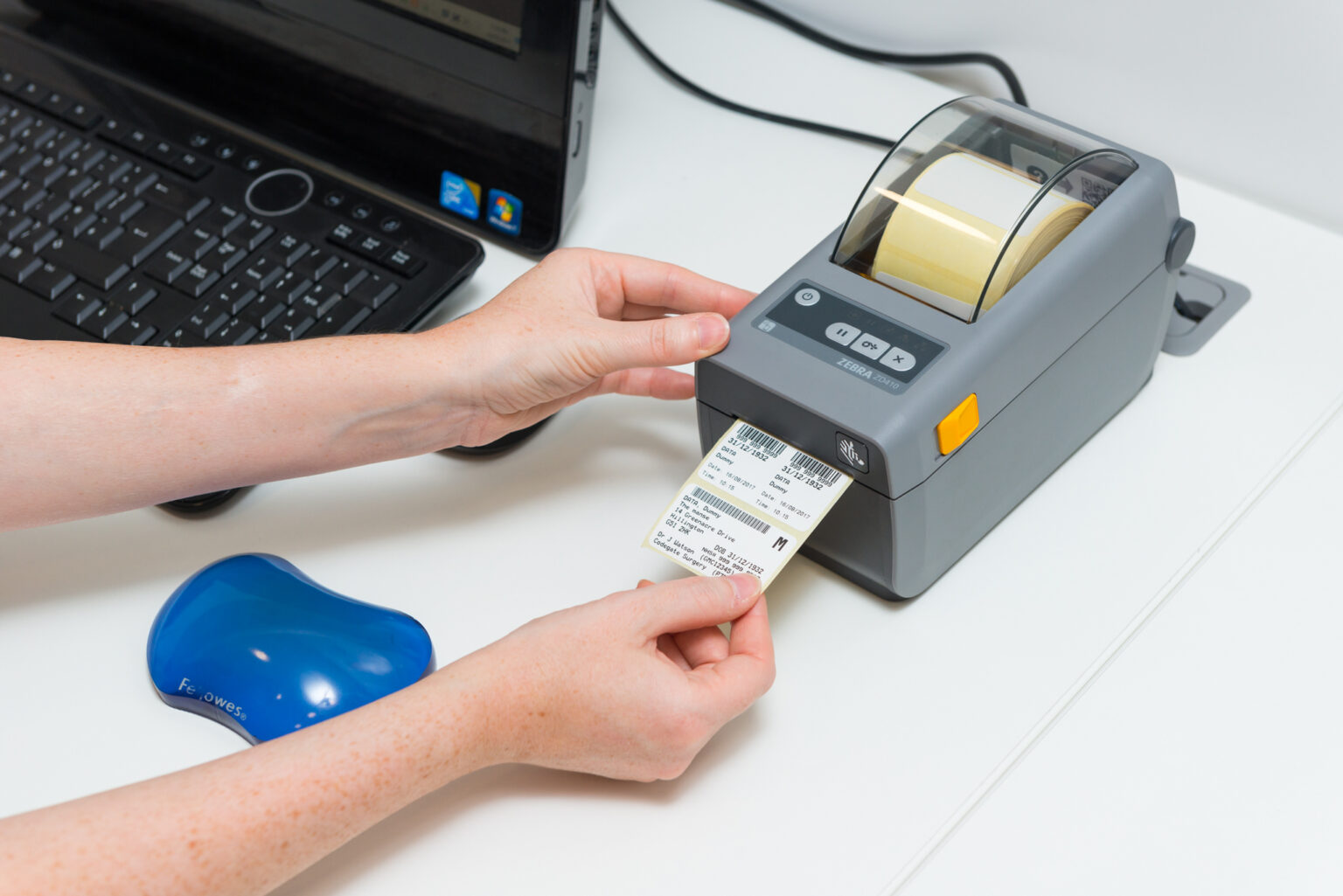 With the click of a button, LabeltraceONE generates label request forms ...