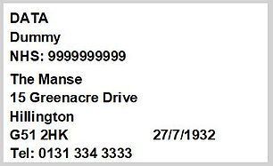NHS Patient Details